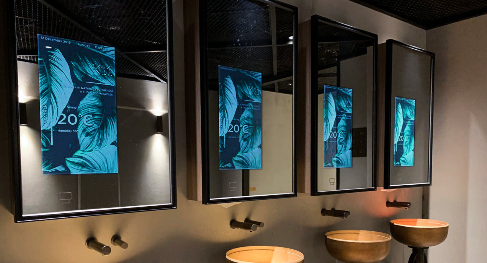 Smart Washroom Solution - SignBean Digital Signage | Full Solution ...